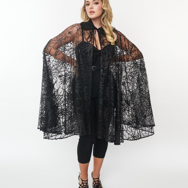 Spiderweb Cape - Etsy
