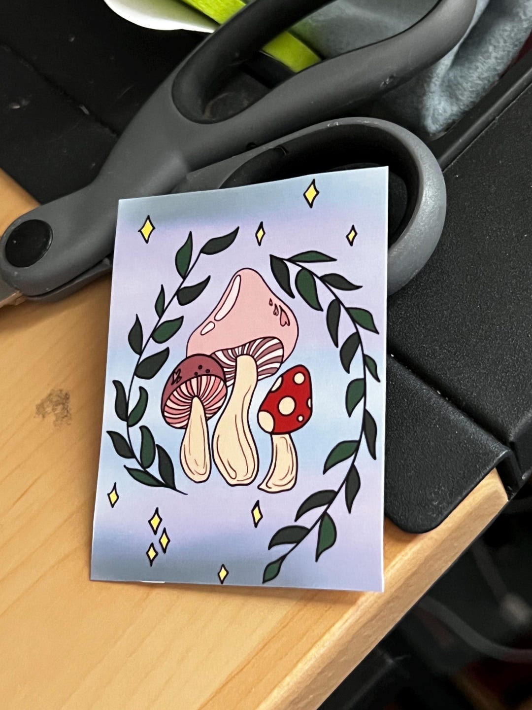 Mushroom Sticker - Etsy