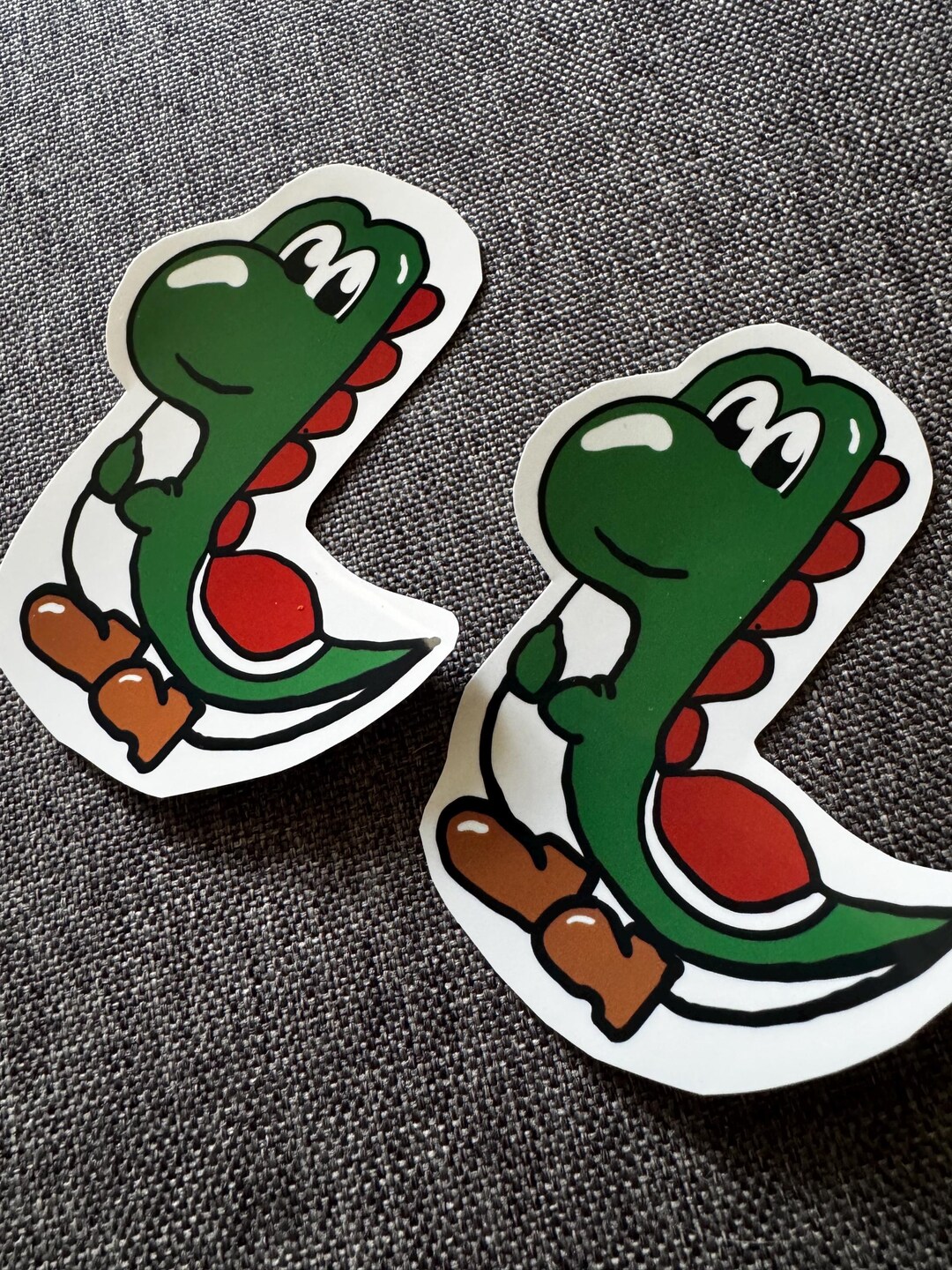 Yoshi Glossy Sticker, Laptop, Phone Decal - Etsy