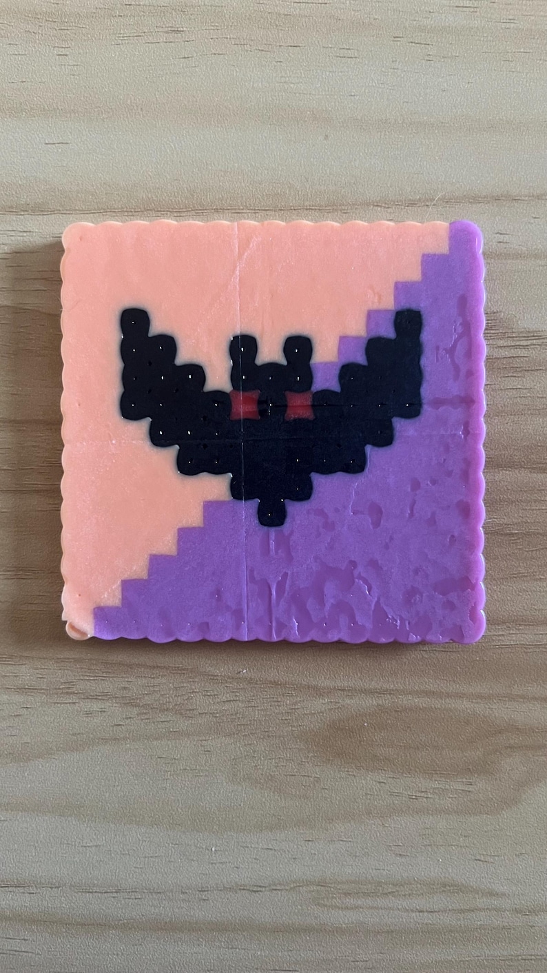 Halloween Perler Bead Coasters - Etsy