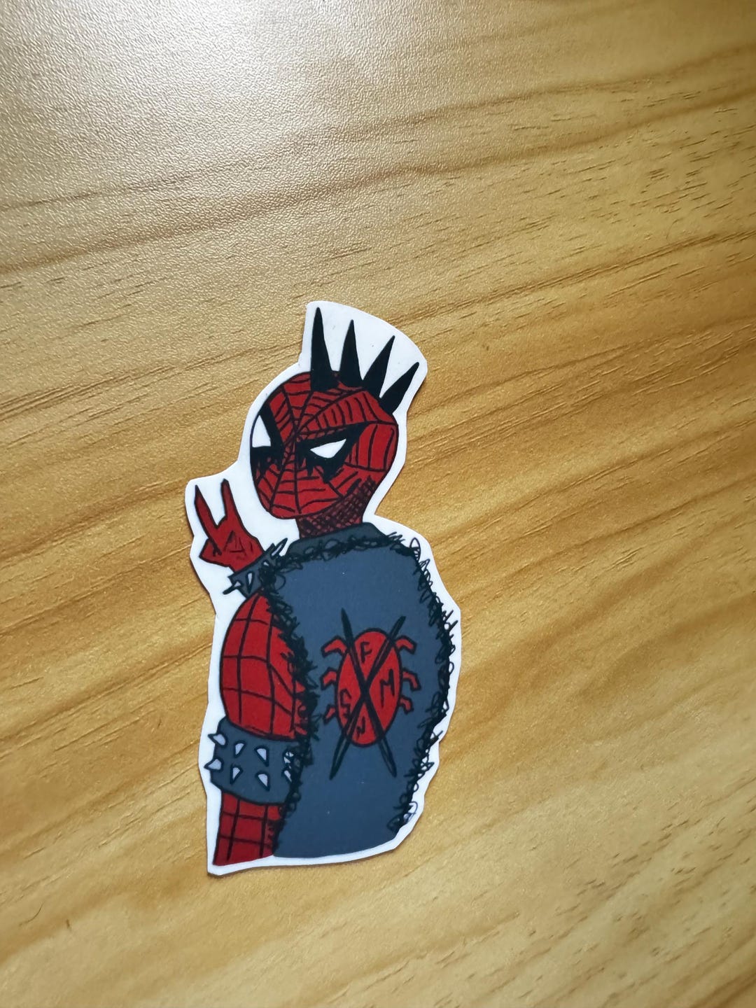Spider Punk Sticker - Etsy