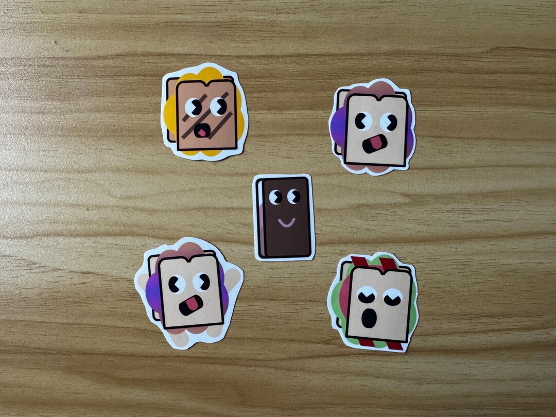 Silly Sandwich Stickers: Laptop Decals - Etsy