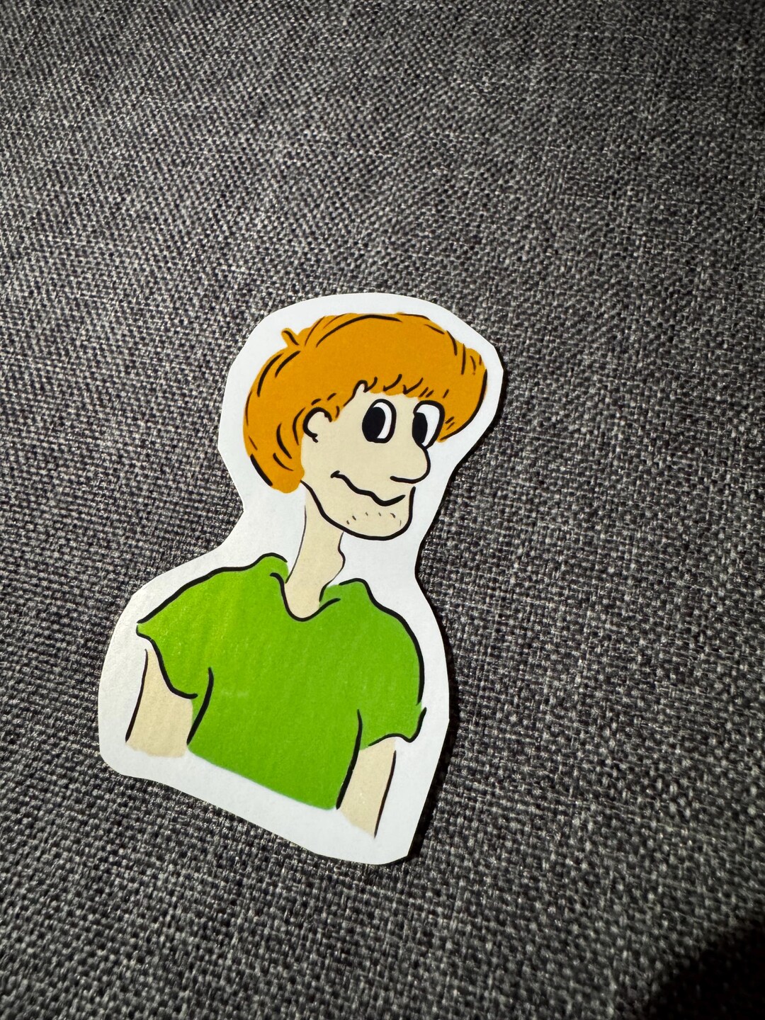 Shaggy Sticker Glossy Sticker Laptop, Waterbottle, Phone Decal - Etsy