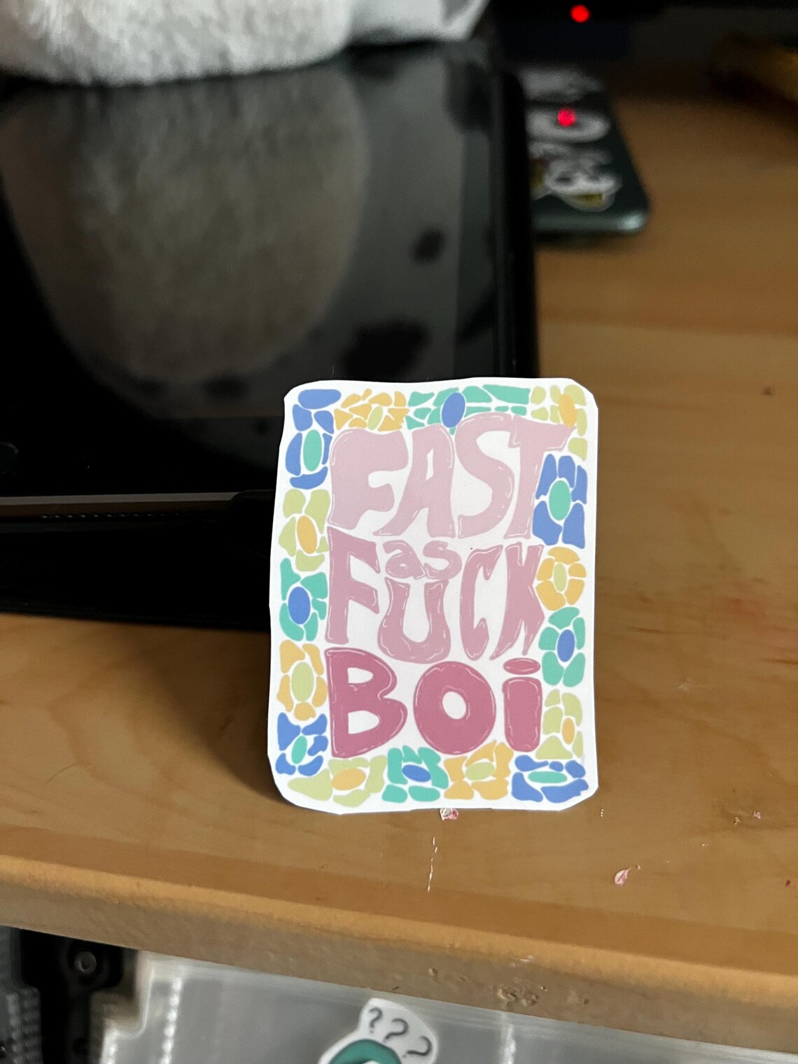 Fast AF Sticker - Etsy