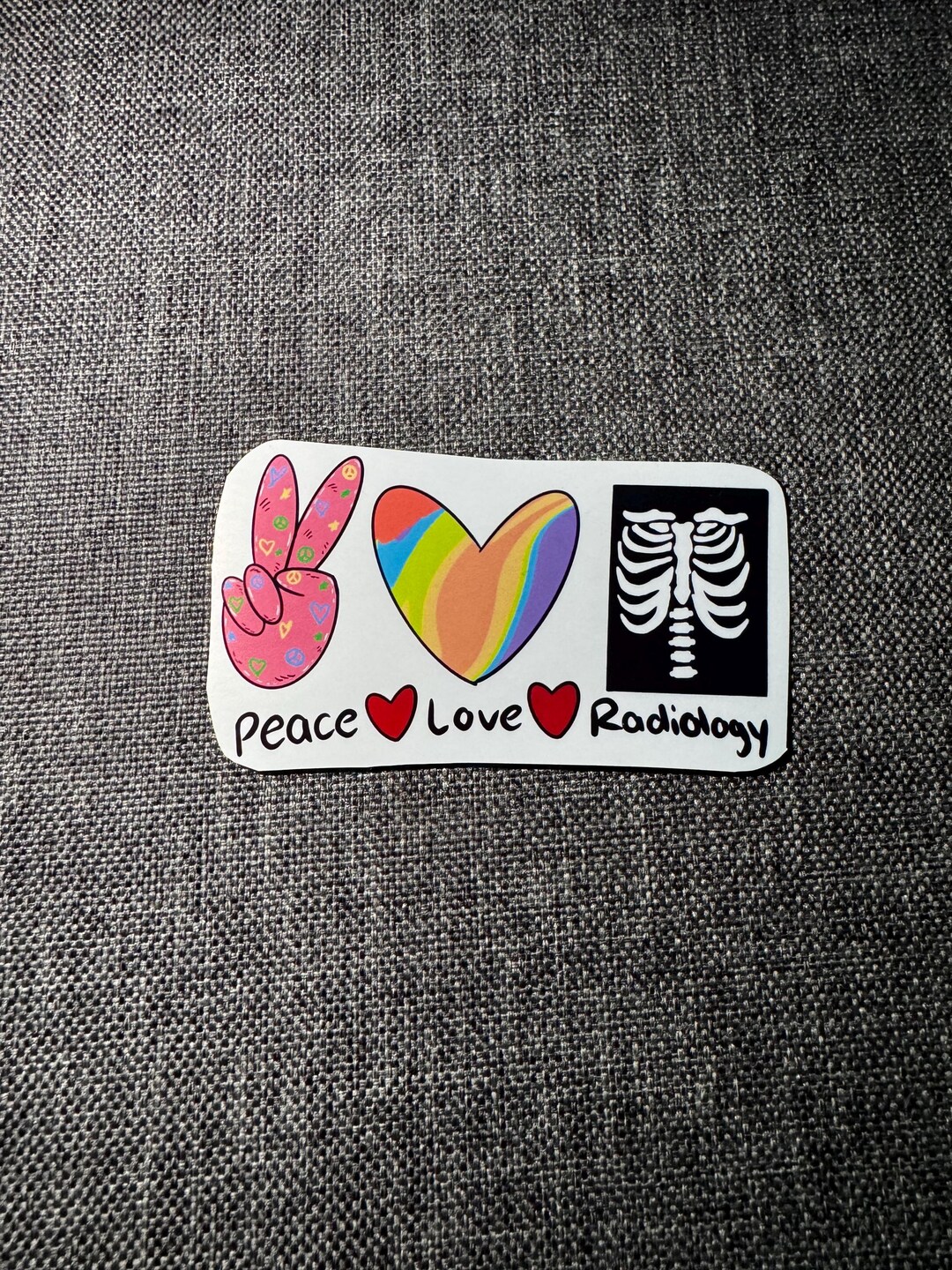 Groovy Xray Tech Glossy Sticker Laptop, Waterbottle, Phone Decal - Etsy