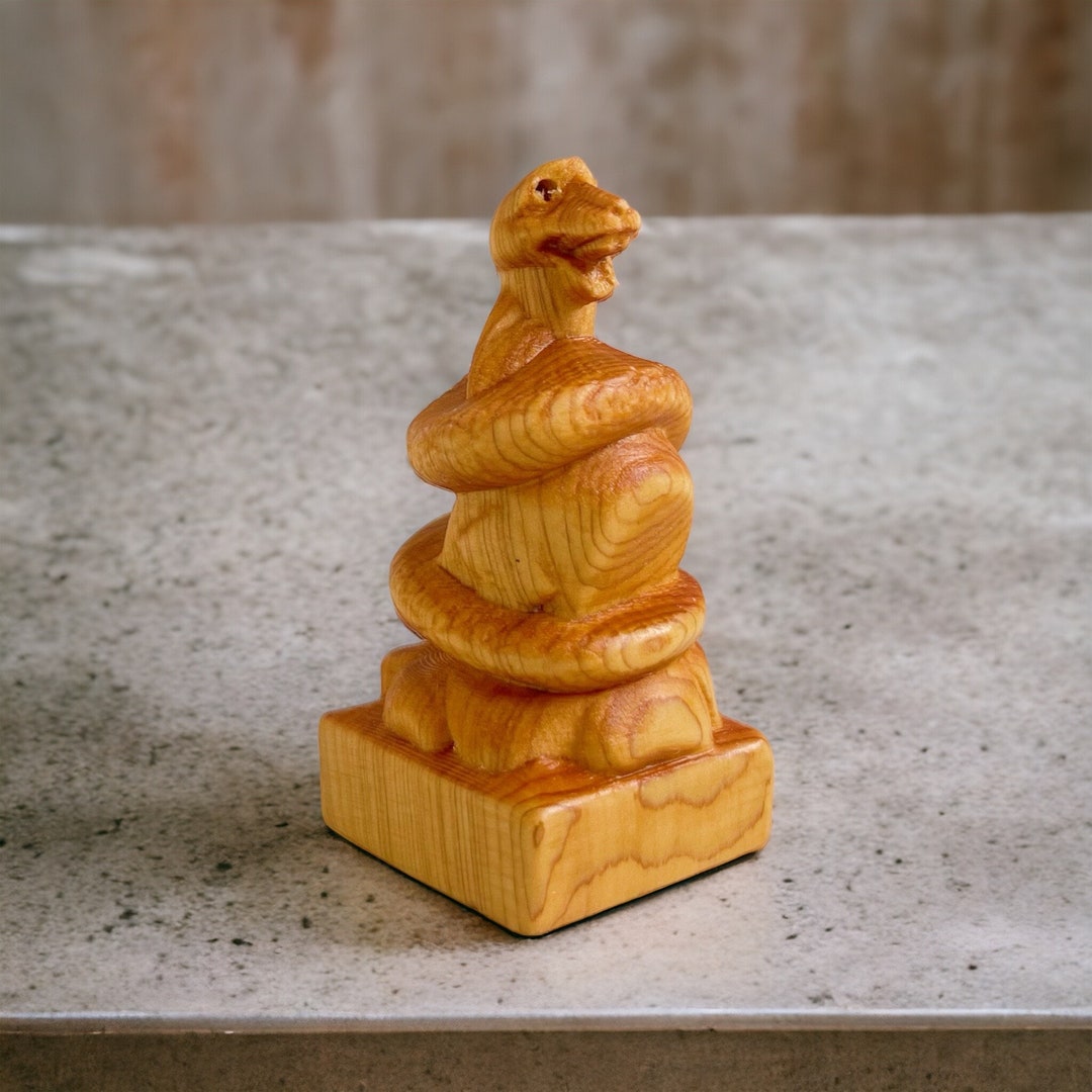 Wood Snake Home Decor | Lunar New Year of the Snake Chinese Zodiacs ...