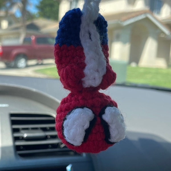 Spiderman Car Crochet - Etsy