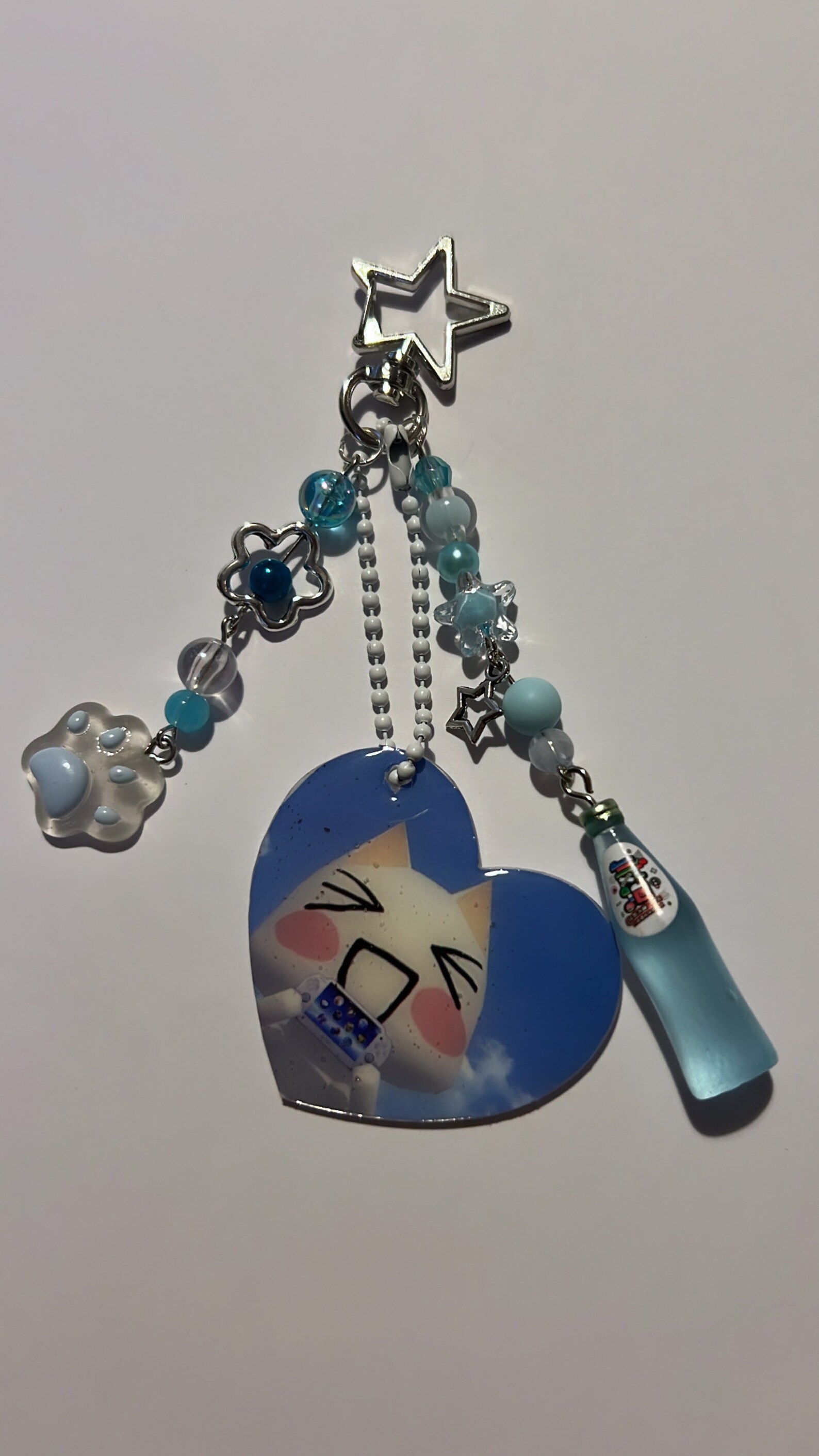 HANDMADE KAWAII Heart Keychains , Y2k , Game Character, 9 Types to ...