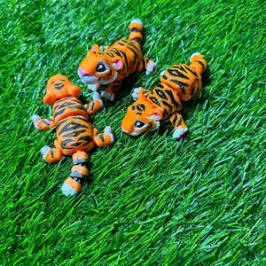 Articulating Tiger Fidget Animal - Etsy