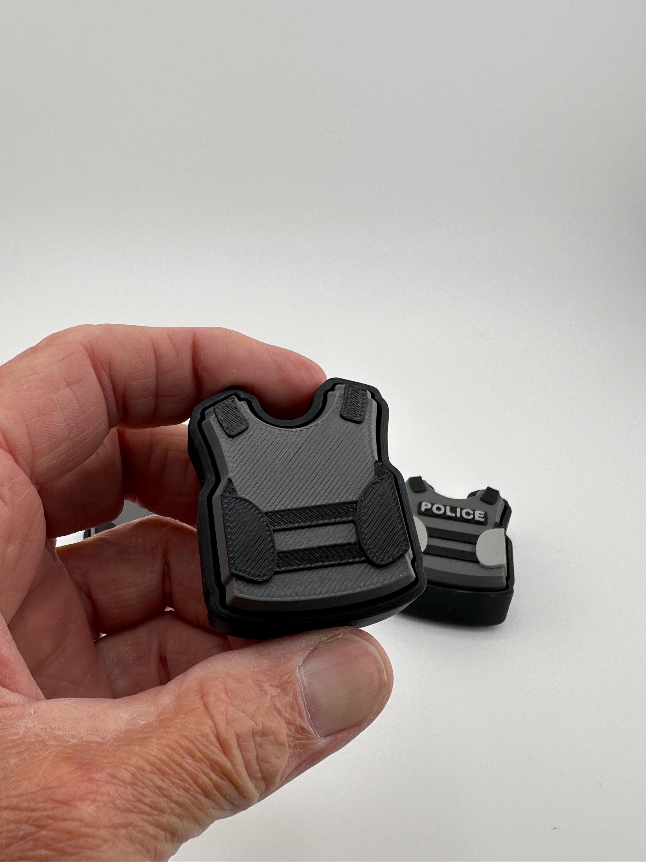 Police Fidget Clicker Vest - Etsy