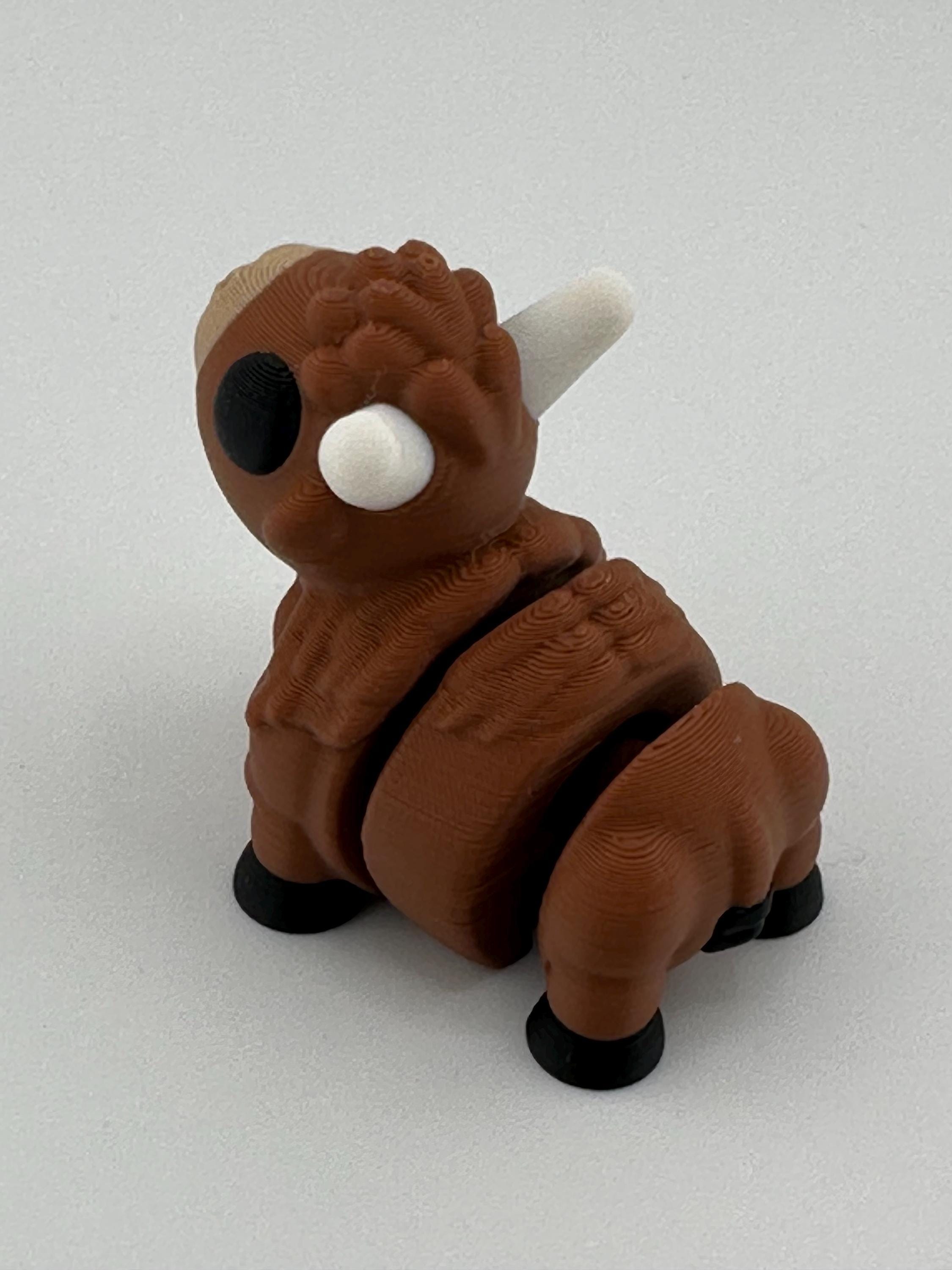 Bison Fidget Friend Animal - Etsy