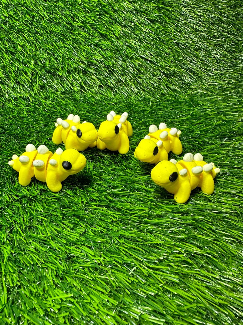 Articulating Stegosaurus Dinosaur Fidget Animal - Etsy