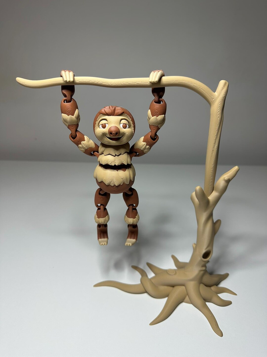 Flexi Sloth and Tree Fidget Sensory Articulated Play Set - Etsy