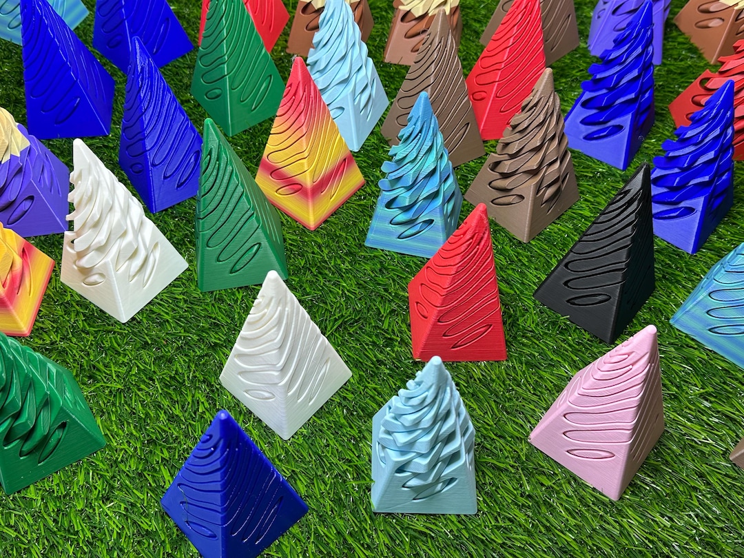 Impossible Vortex Pyramid Desktop Toy and Fidget Relaxing Playful Fun ...