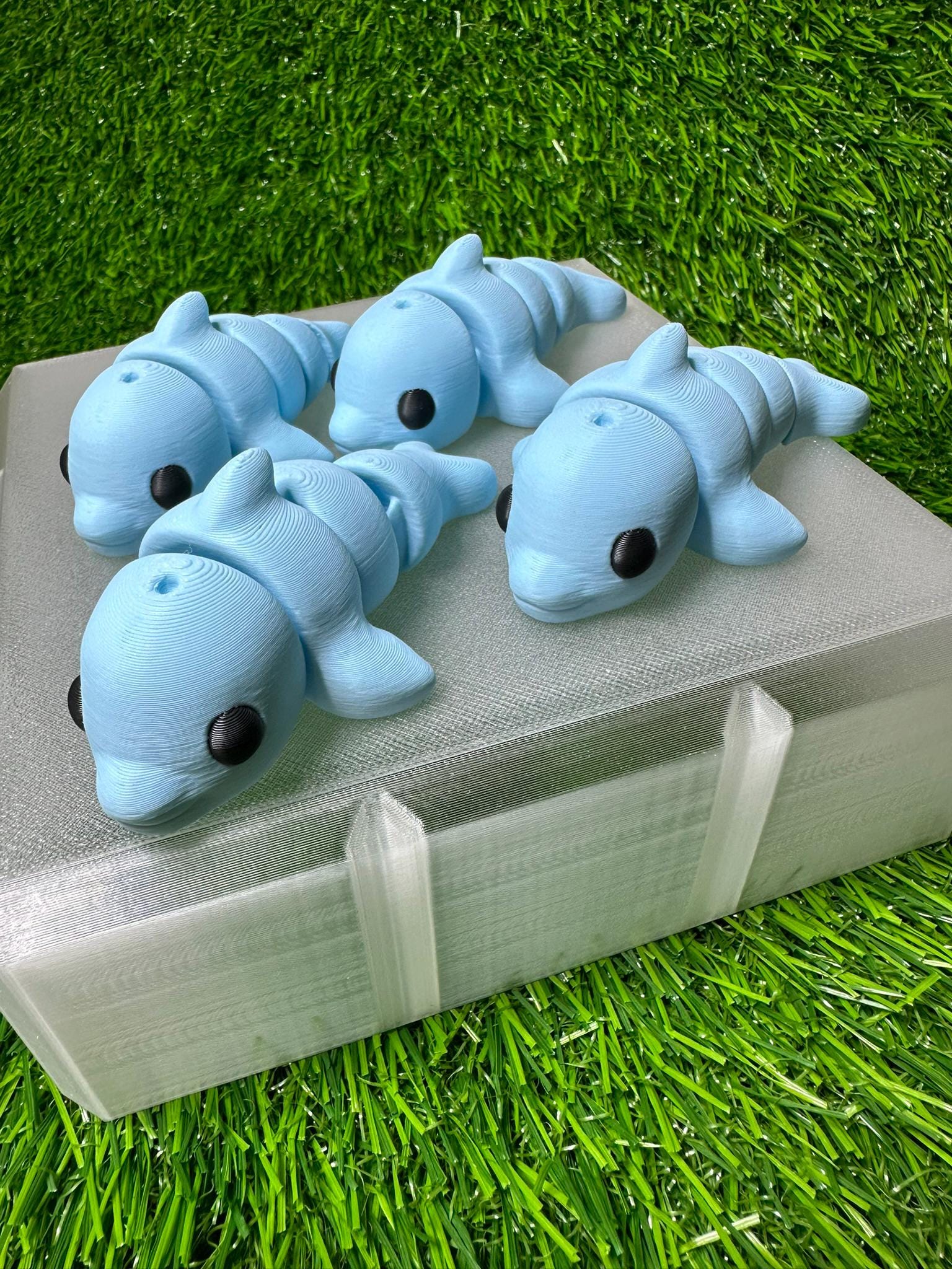 Articulating Dolphin Fidget Animal - Etsy