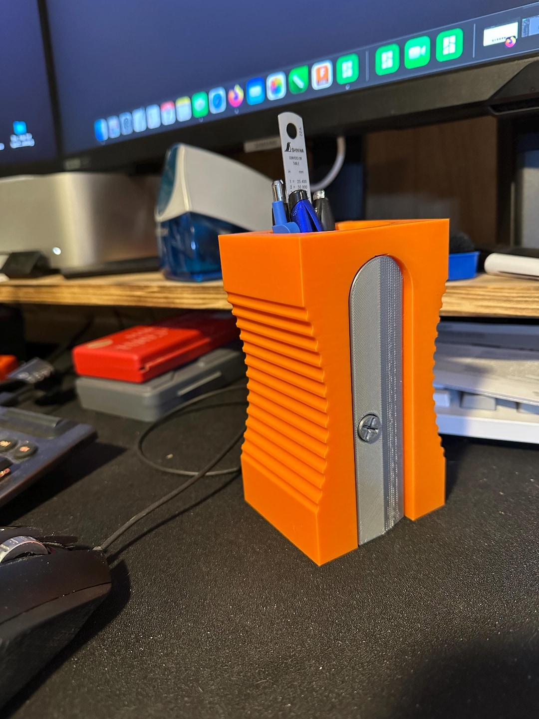 Giant Pencil Sharpener Desk Organizer: Teacher Student Gift - Etsy