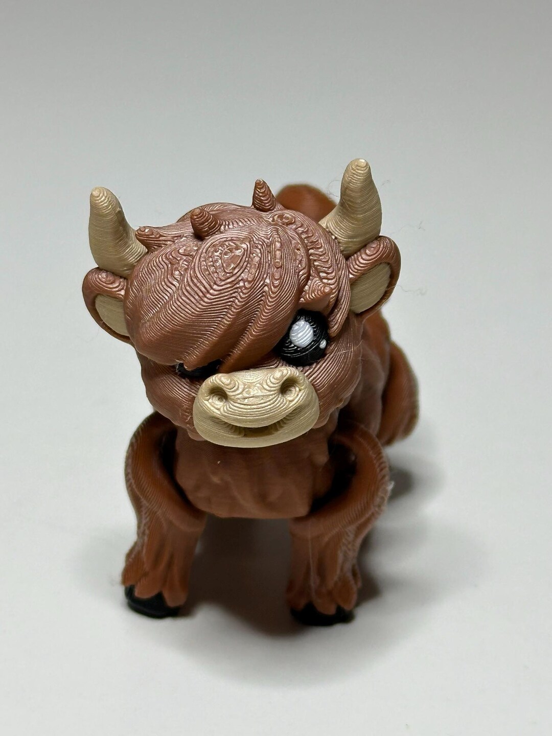 Articulating Highland Cow Fidget Animal - Etsy