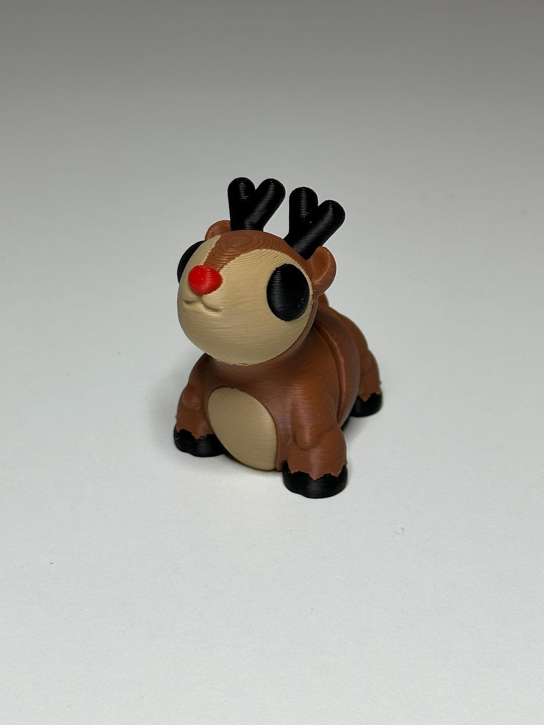 Articulating Rudolph the Red Nose Reindeer Fidget Animal - Etsy
