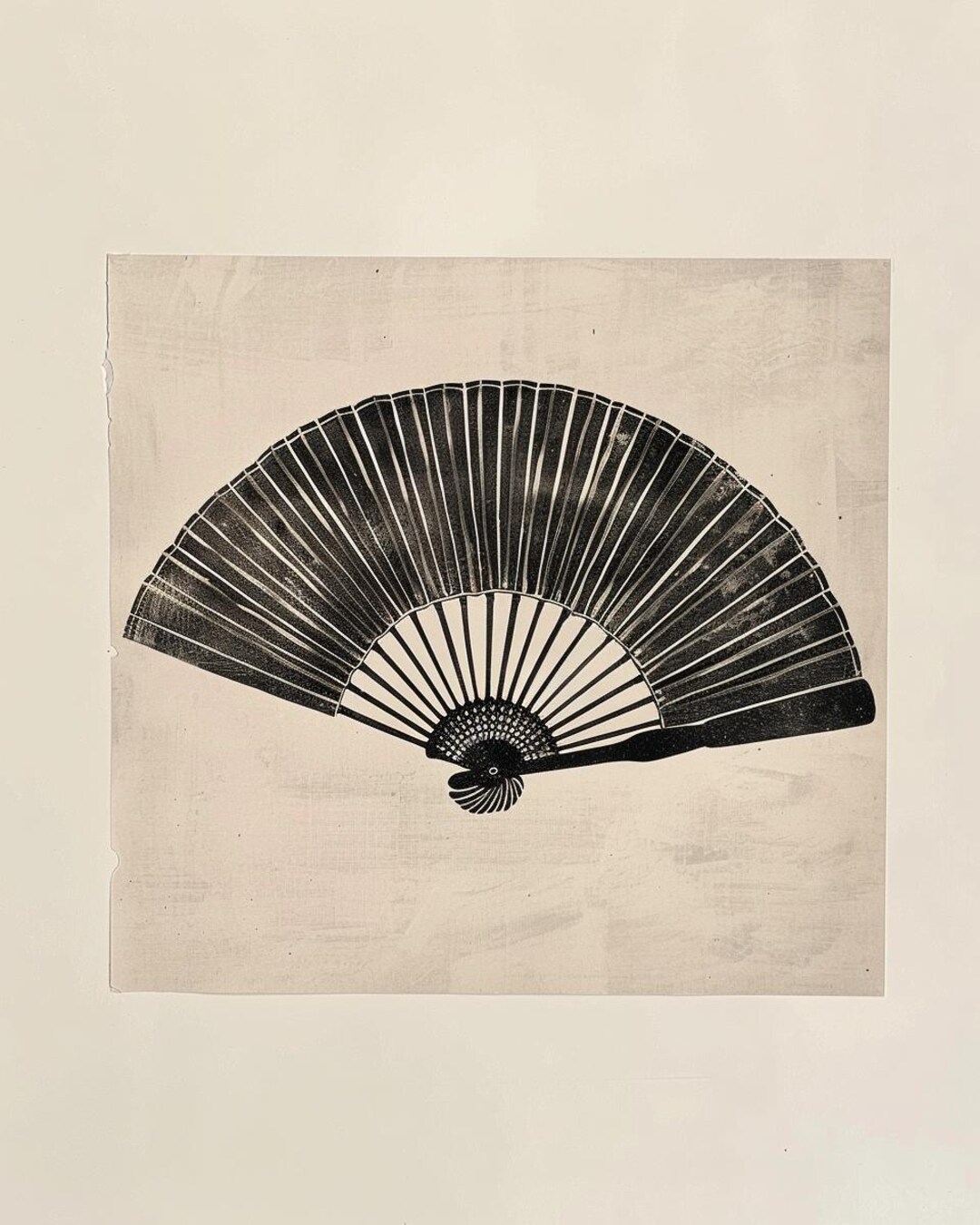 Decorative Hand Fan Art Featuring Vibrant Colors, Delicate Motifs, and ...