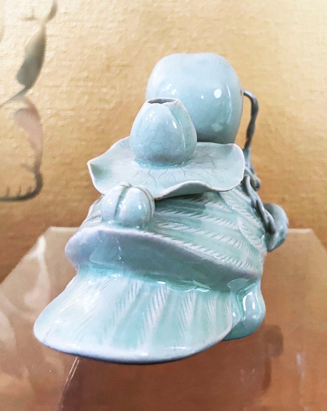 Vintage Korean Celadon Duck Shaped Water Dropper - Etsy