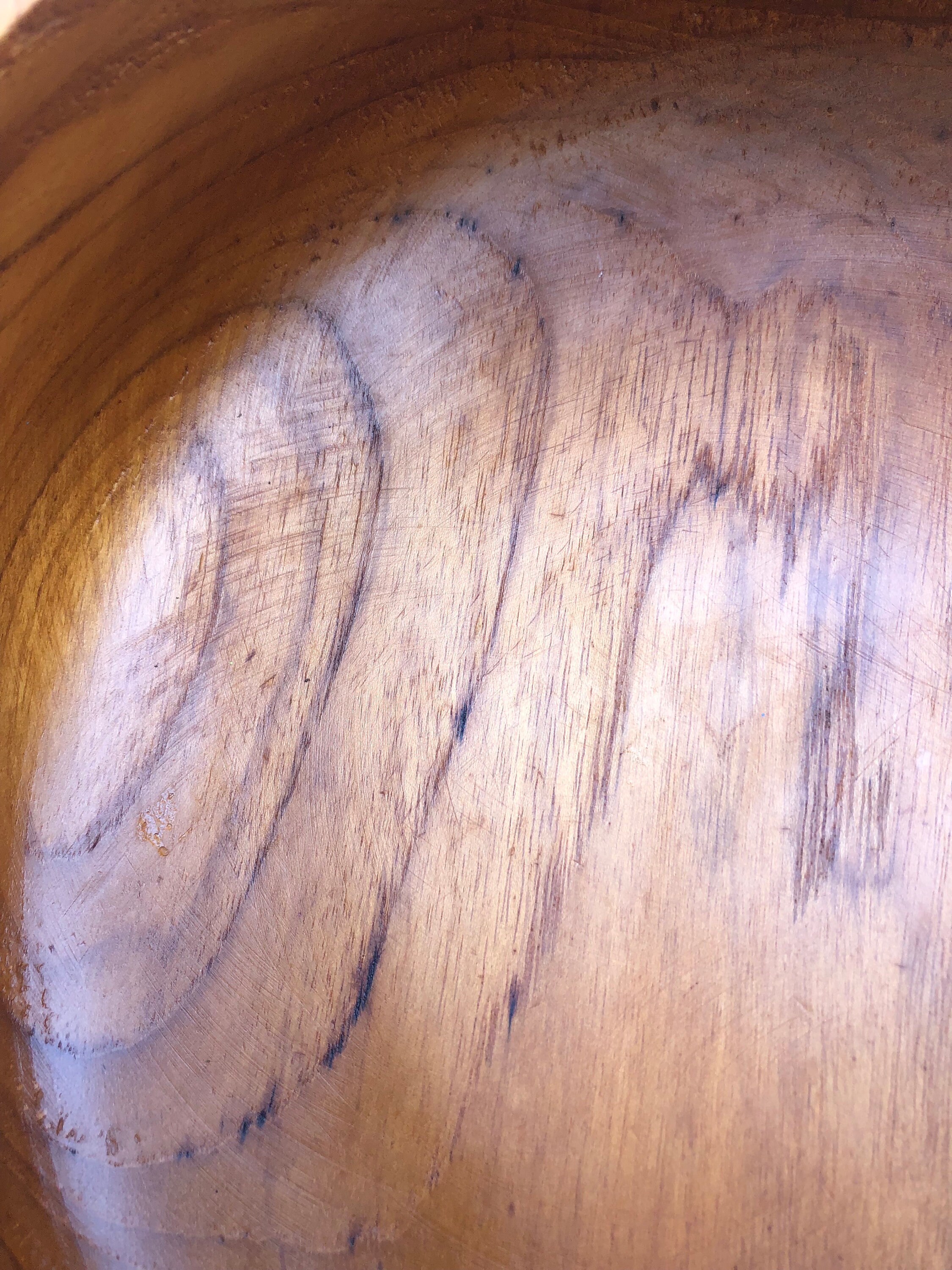 Wood Bowl ~ Genuine Teak Wood Made in Thailand for Gailystn-sutton ...