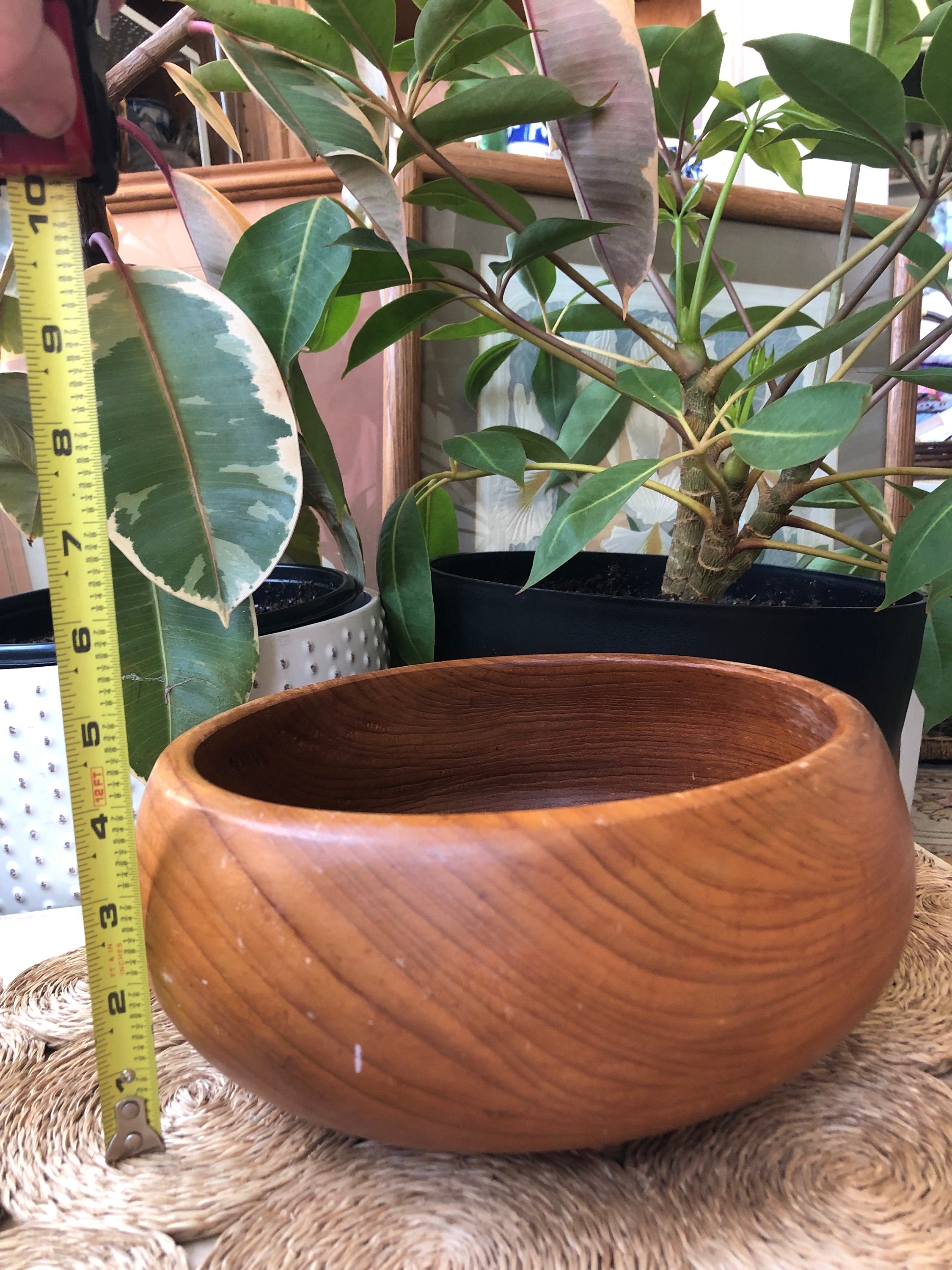 Wood Bowl ~ Genuine Teak Wood Made in Thailand for Gailystn-sutton ...