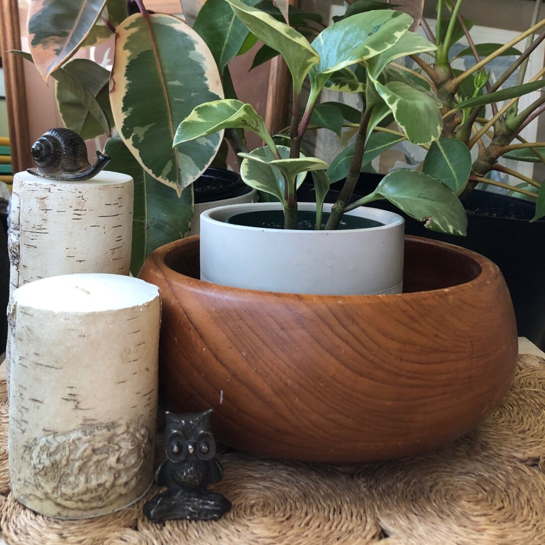 Wood Bowl ~ Genuine Teak Wood Made in Thailand for Gailystn-sutton ...