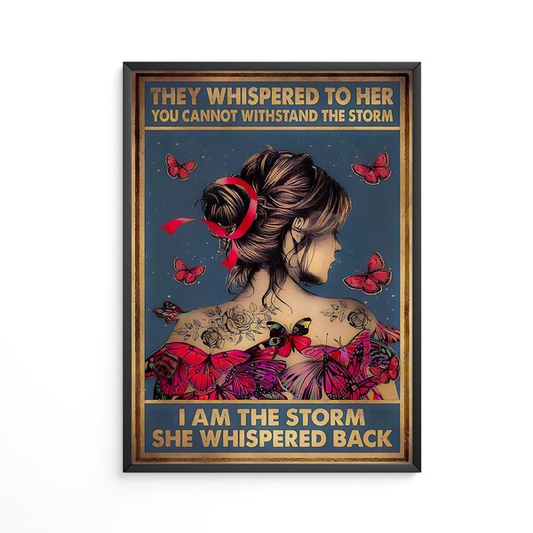I Am the Storm - Etsy