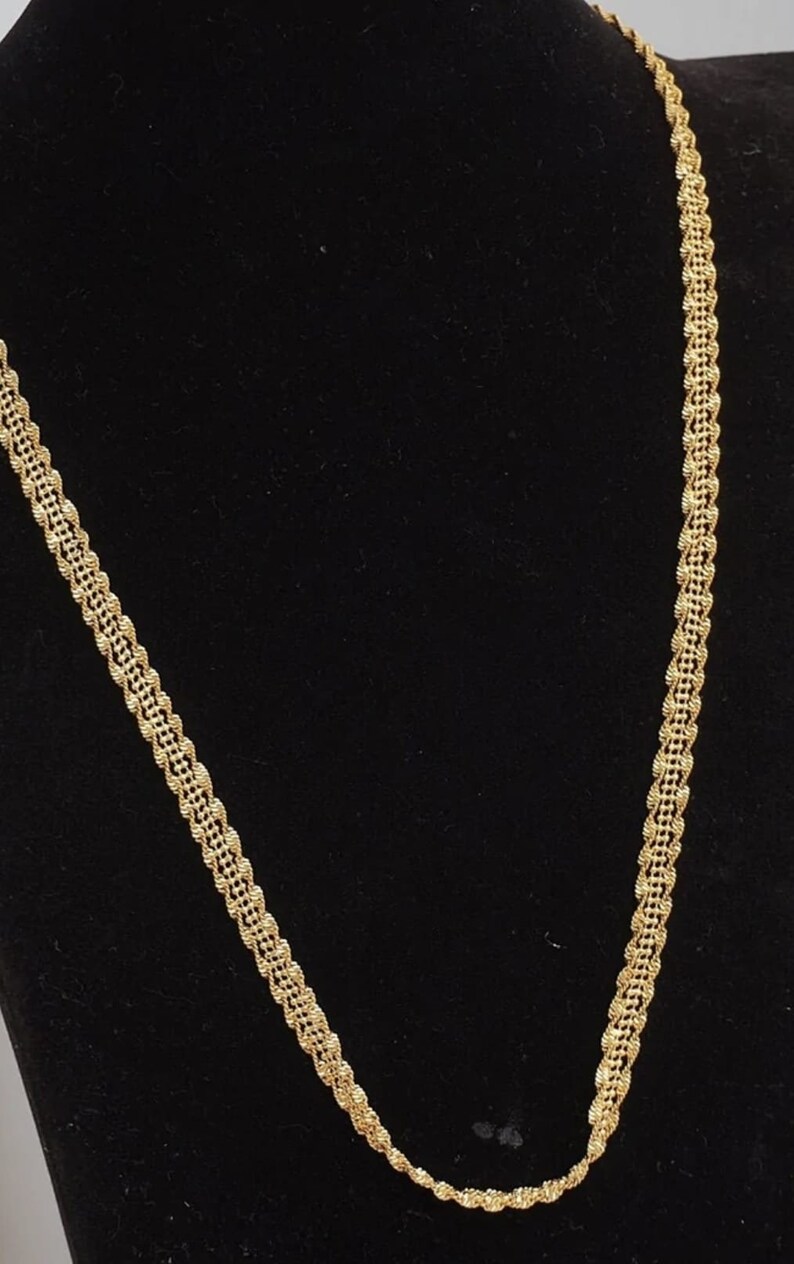 Gold Plated Long Chain - Etsy