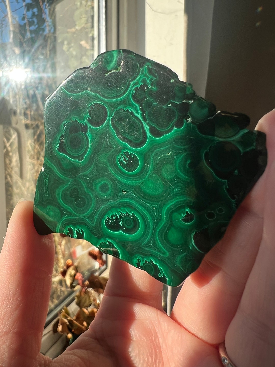 Malachite Slab - Etsy