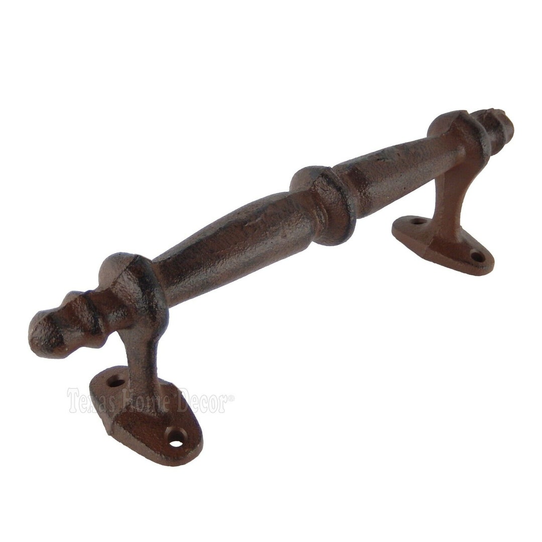 Large Door Handle Heavy Duty Cast Iron Conic Round Pull Door - Etsy