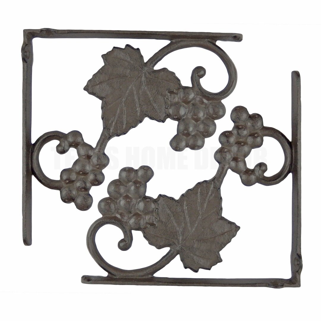 Grape Leaves Shelf Brackets Wine Cellar Italian Kitchen Corner - Etsy