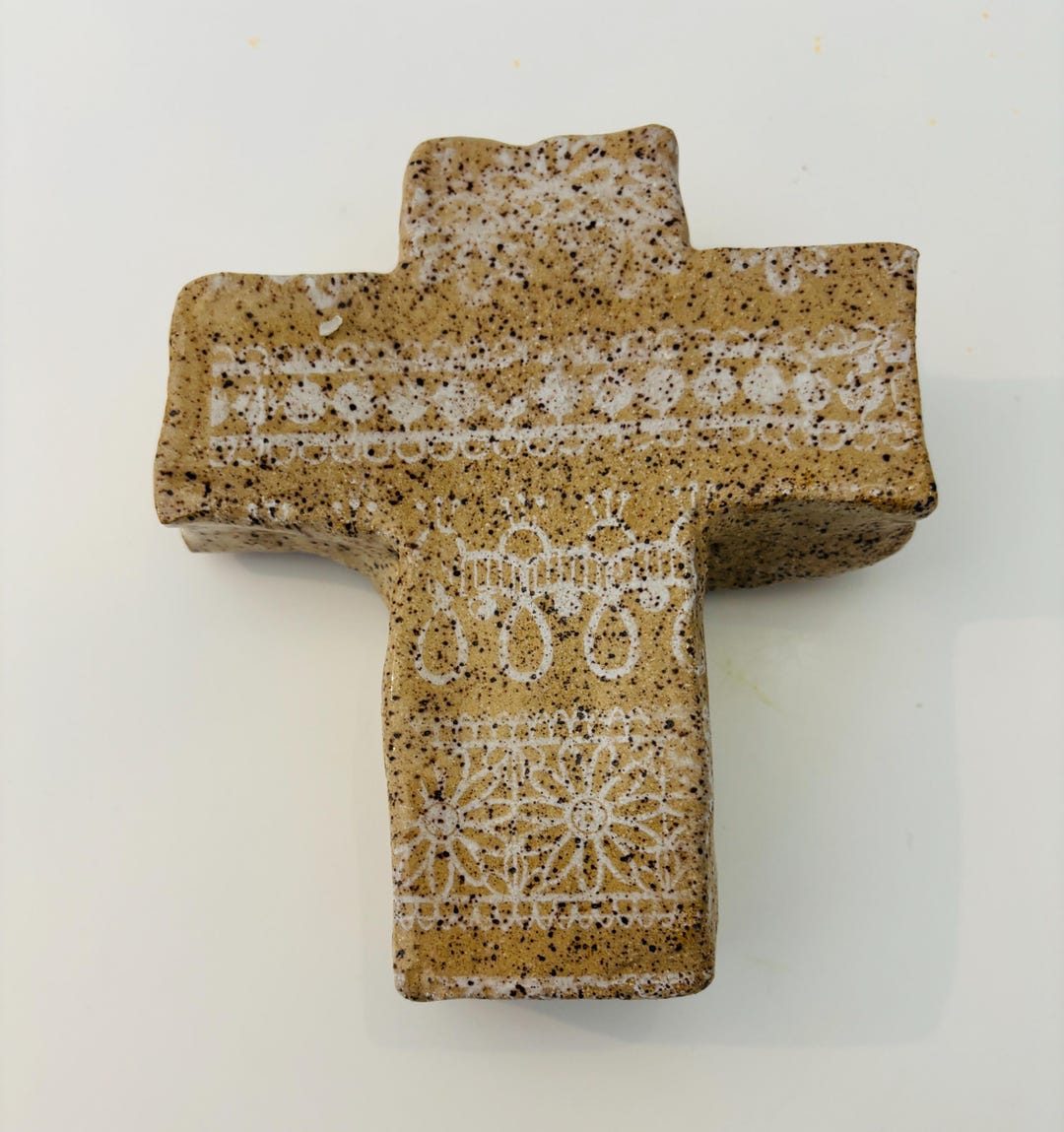 Decorative Ceramic Large Cross Can Be Personalized - Etsy