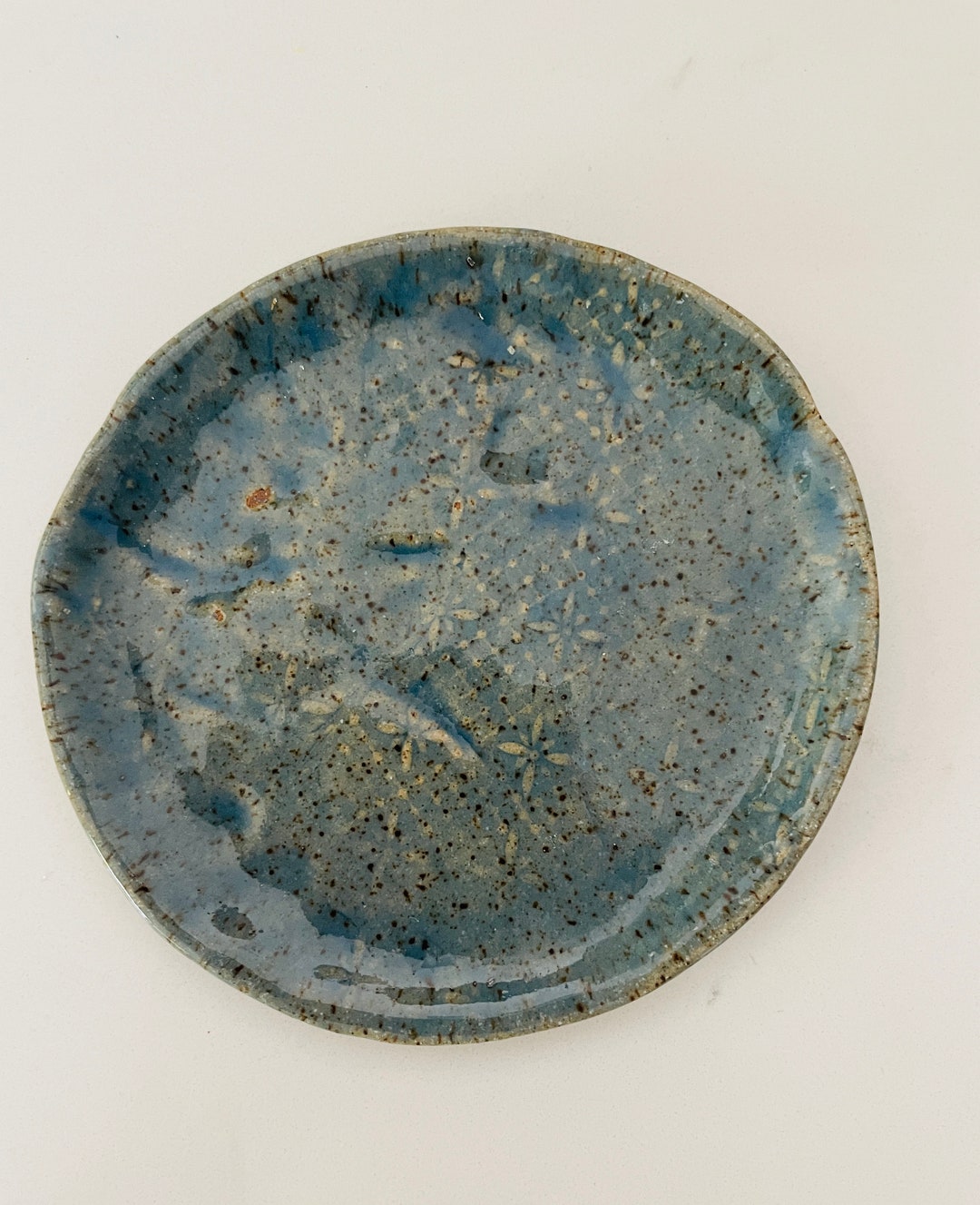 Hand Built Tapa Plate for Tapas, Trinkets, Apps, Desserts or Nuts. Hand ...