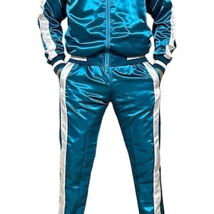 Satin Nylon Sport Jogging Suit Made of Shiny Nylon - Etsy