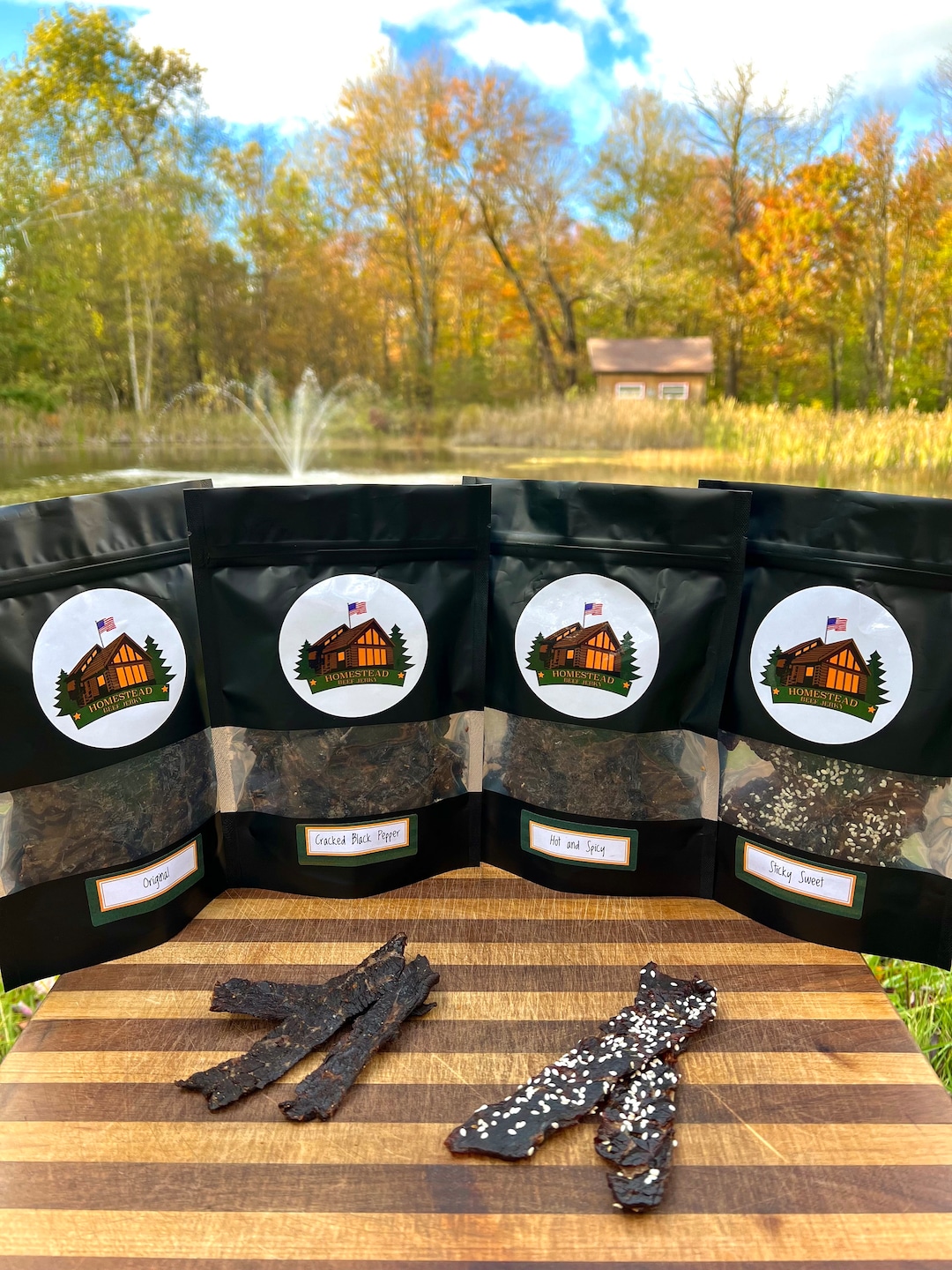 Homestead Beef Jerky - 3oz Bag - Etsy