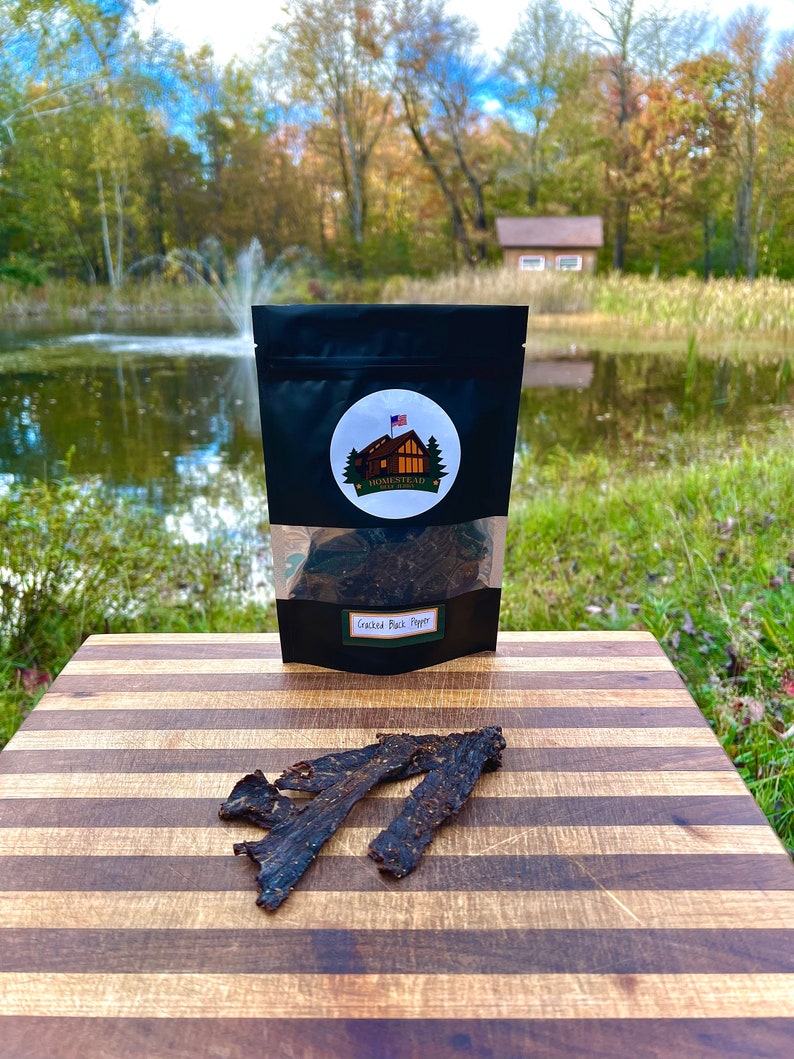 Homestead Beef Jerky - 3oz Bag - Etsy