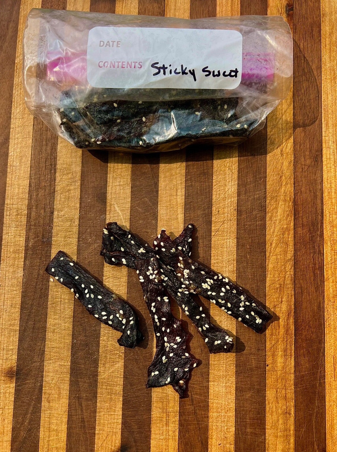 Homestead Beef Jerky 3oz Bag - Etsy