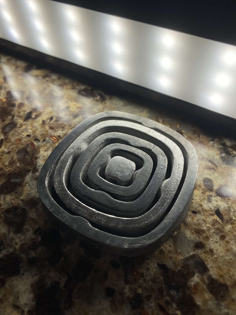 Square Stainless Steel Gyro Fidget Toy - Etsy