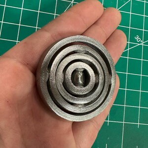 Circular Stainless Steel Gyro Fidget Toy - Etsy
