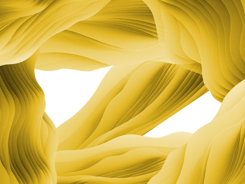 Yellow Gradient Borders Digital PNG Overlays Instant - Etsy