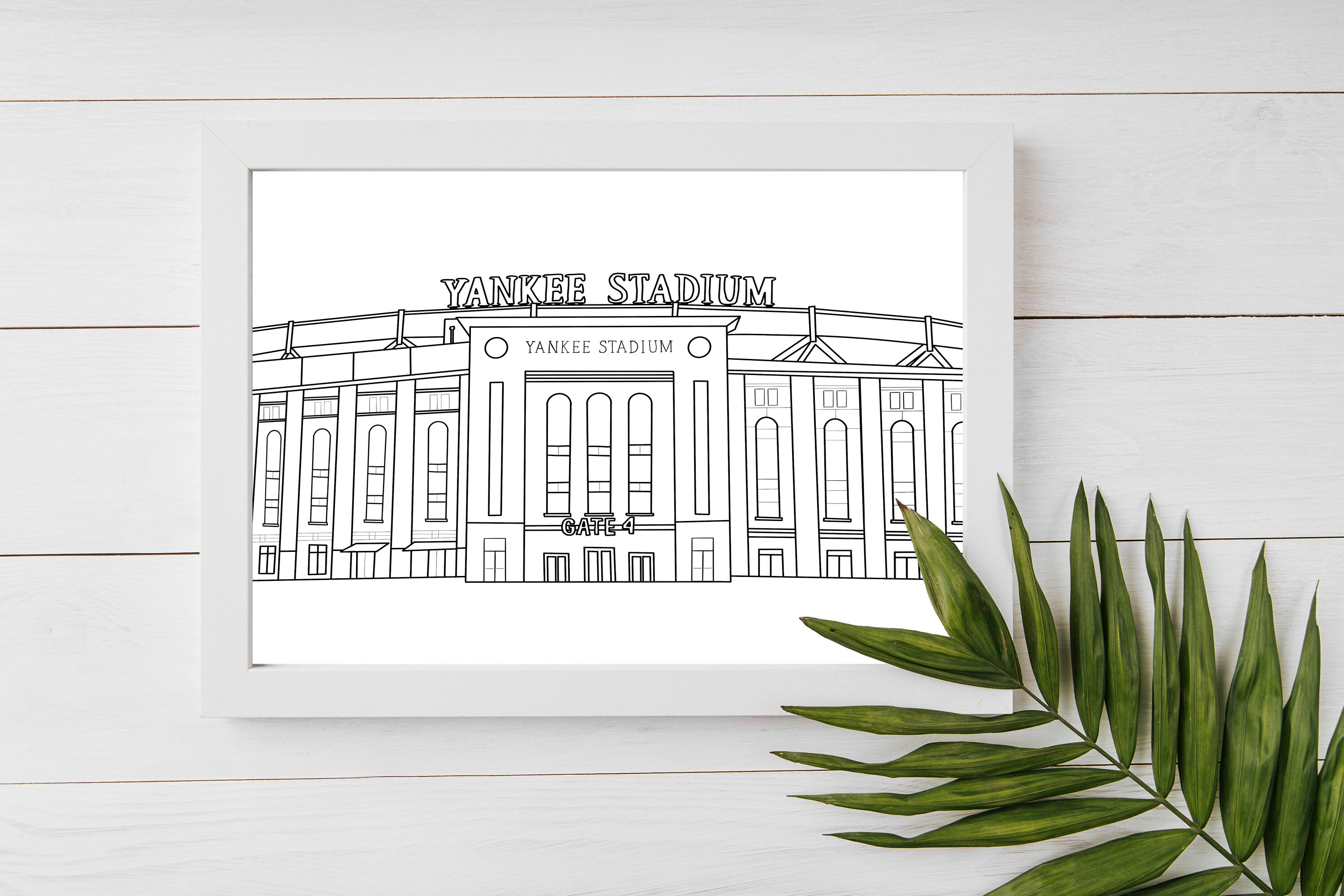 Custom Stadium Print Collage Mlb, Nhl, Nfl, Nba, Mls Wall Art Sports ...