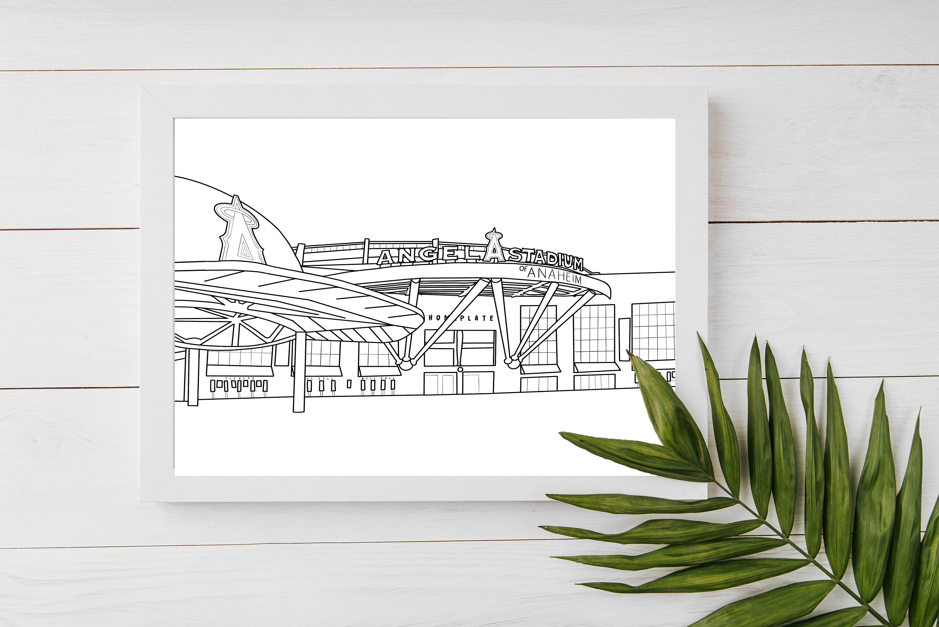 Custom Stadium Print Collage Mlb, Nhl, Nfl, Nba, Mls Wall Art Sports ...