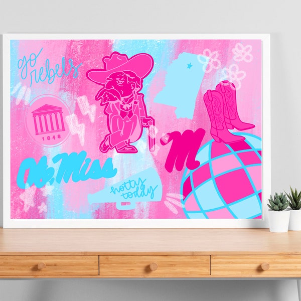Ole Miss Wall Decor - Etsy