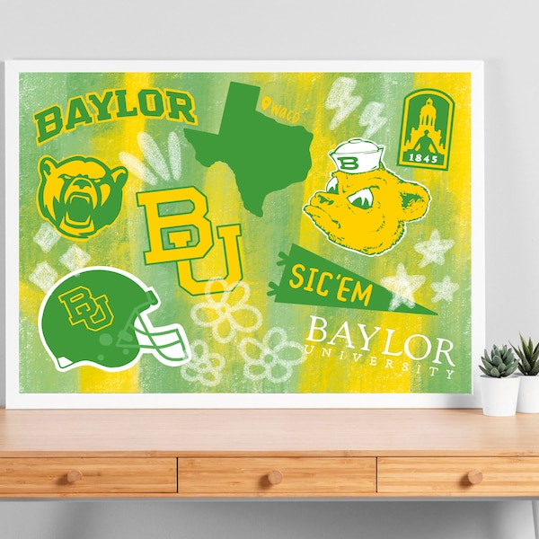 Baylor Svg - Etsy