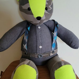 Memory Bears Made From Loved Ones Clothing - Etsy