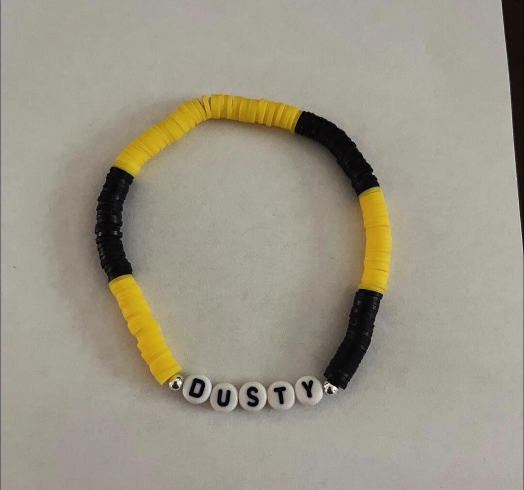 Dusty Rhodes Beaded Bracelet | Rhodes | WWE - Etsy