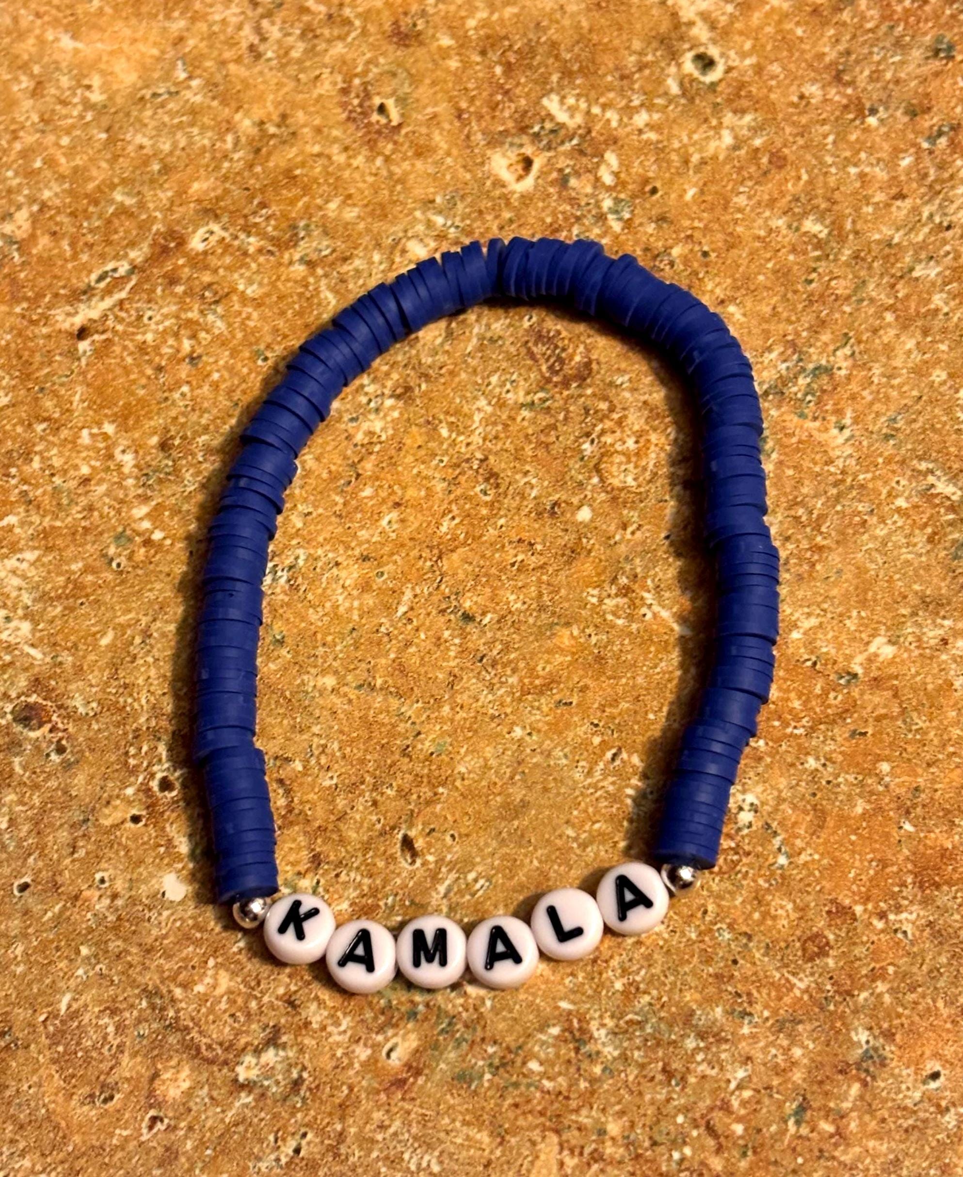 Kamala Harris Beaded Bracelet | Kamala Harris | I’m With Her | Kamala ...