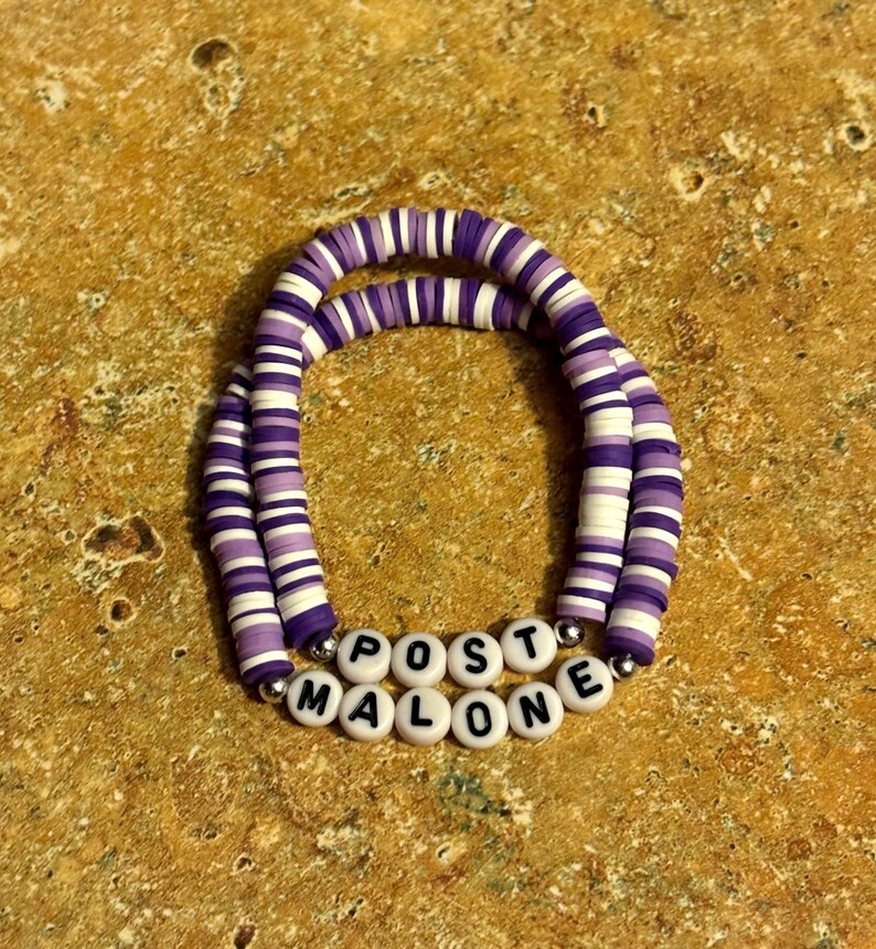 Post Malone Beaded Bracelet | Post Malone | Posty - Etsy