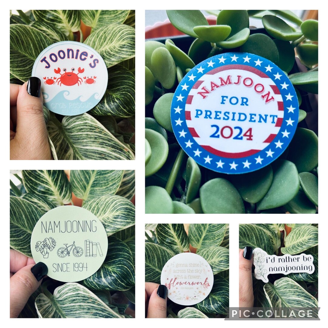 BTS RM Stickers Member Pack - Etsy